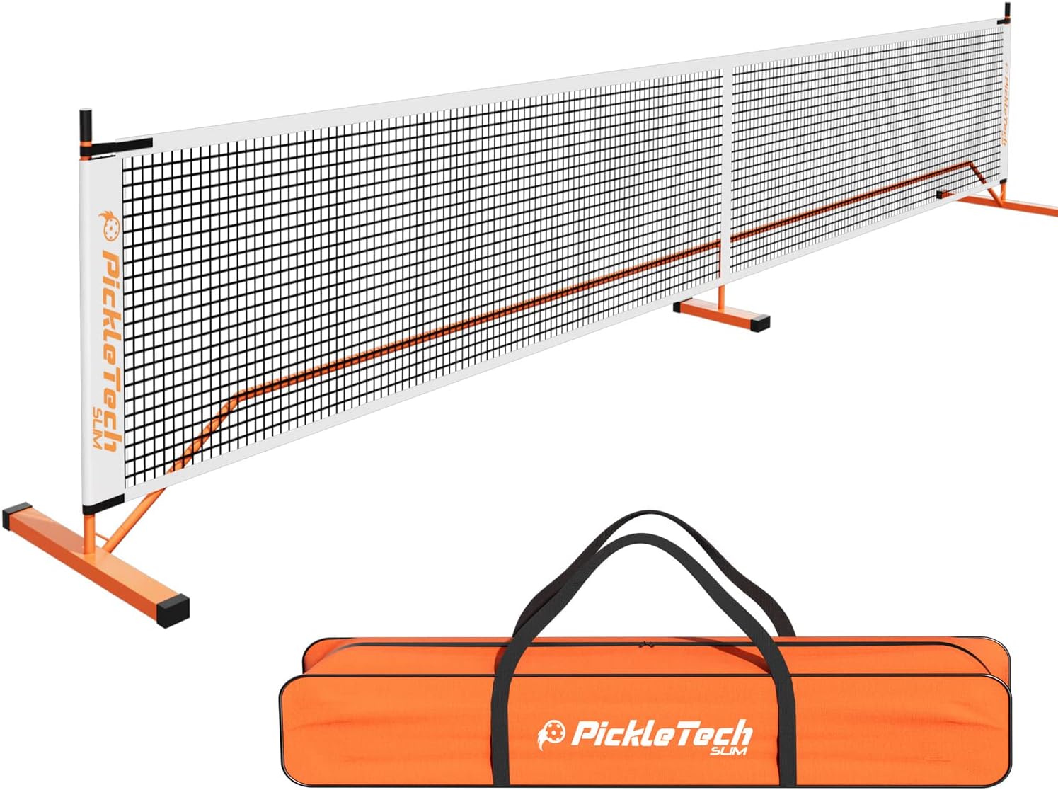 PICKLETECH 4.0 Slim Version Portable Pickleball Nets Outdoor Game 22 FT ...