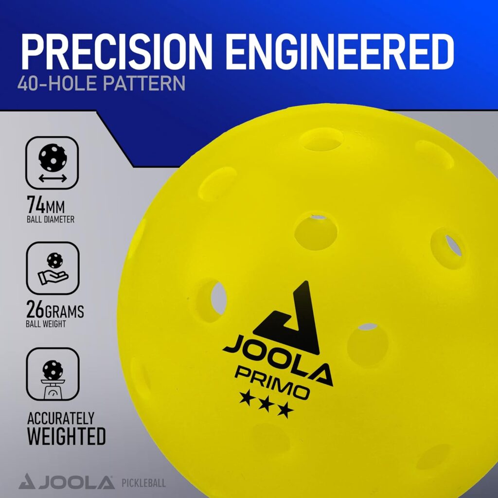 JOOLA Primo Pickleball Balls Review - Pickleball Details