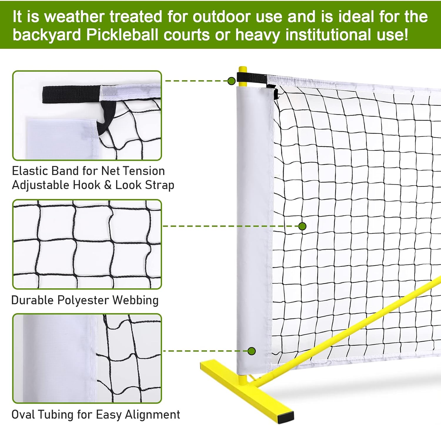 TOBWOLF Pickleball Net Review - Pickleball Details