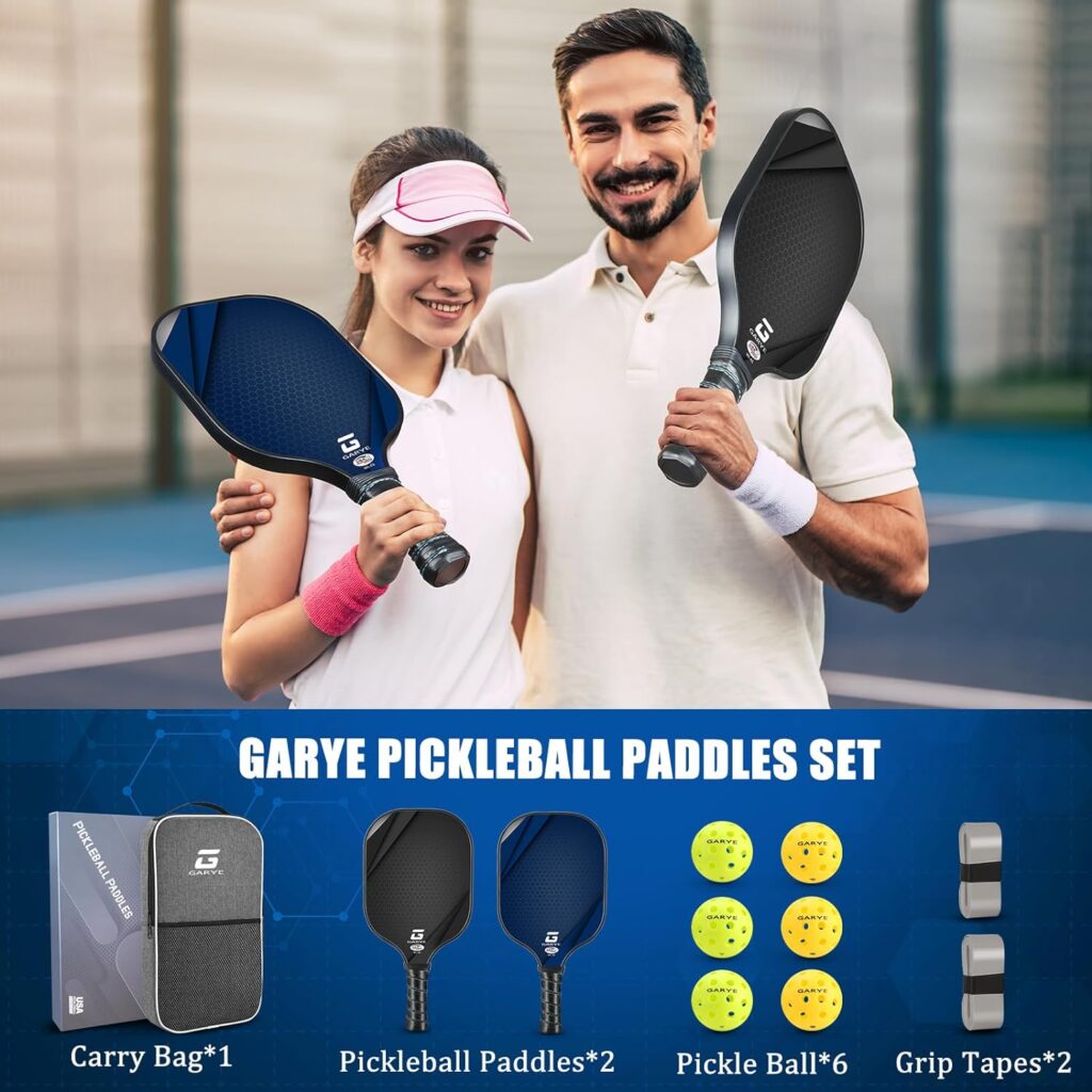 GARYE Pickleball Paddles Set Review - Pickleball Details