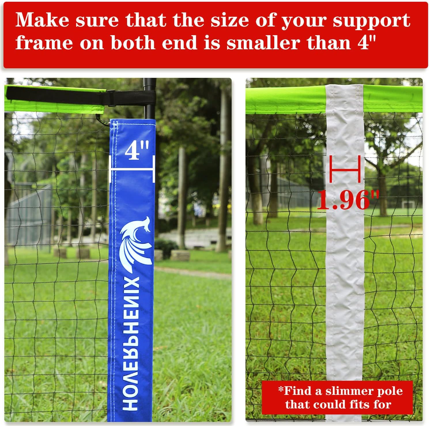 Hoverphenix Pickle Ball Replacement Net Review - Pickleball Details