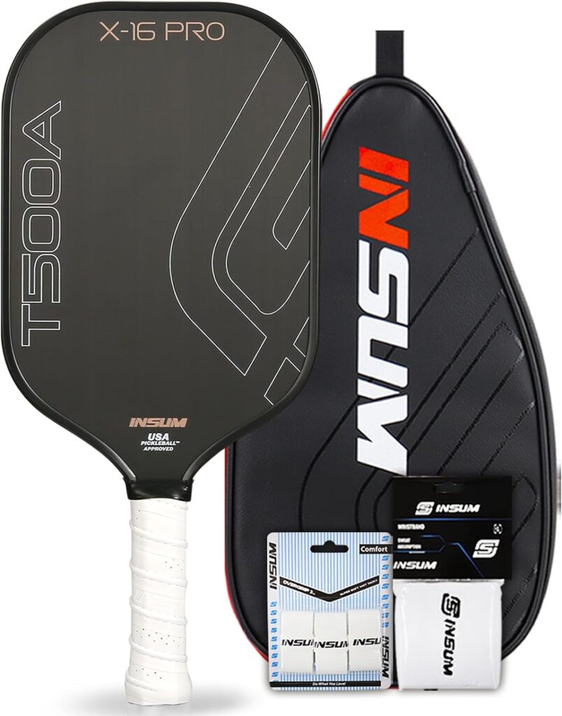 INSUM T500A Carbon Fiber Pickleball Paddle Review - Pickleball Details